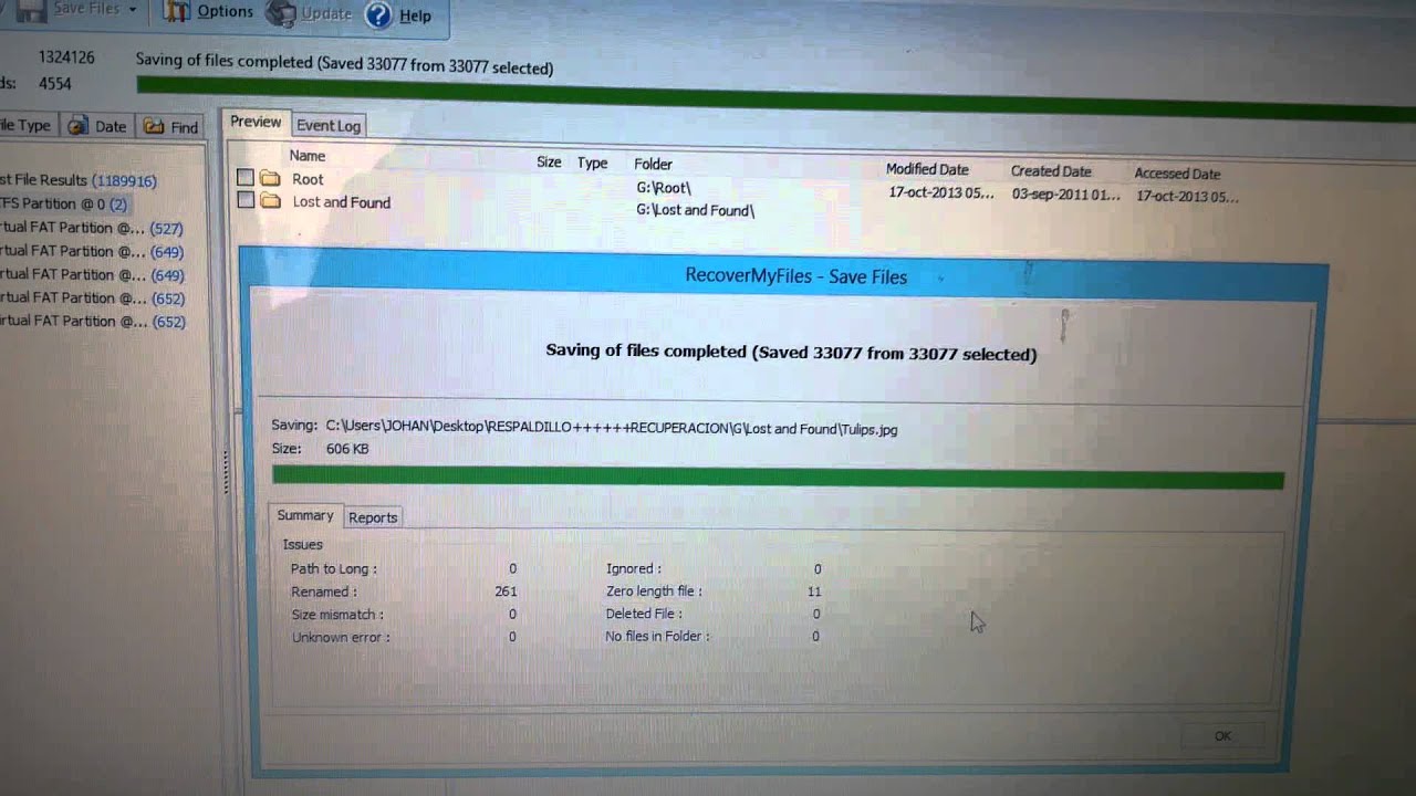 Tutorial recovery my file - YouTube