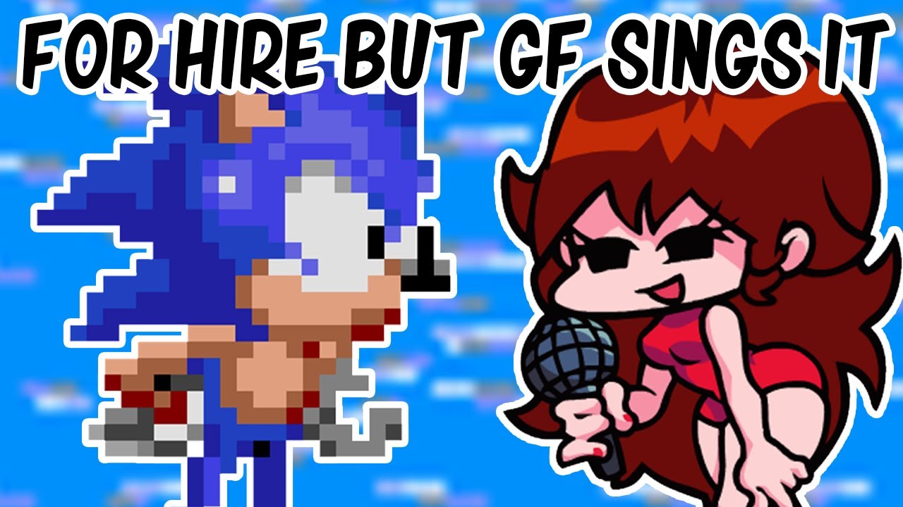 For Hire but GF Sings It | FNF Cover - YouTube