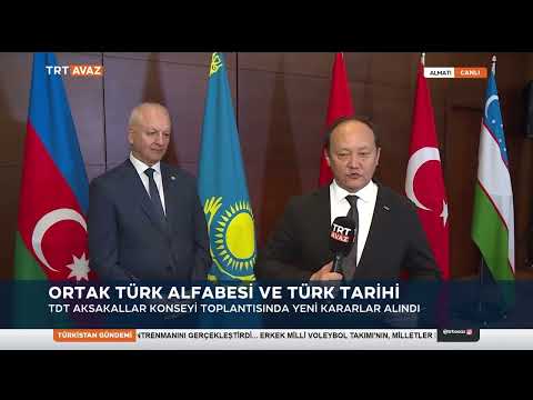 Ortak Türk Alfabesi ve Türk Tarihi. Süreç Nasıl İşleyecek? - TRT AVAZ TÜRKİSTAN GÜNDEMİ - 24.06.2026