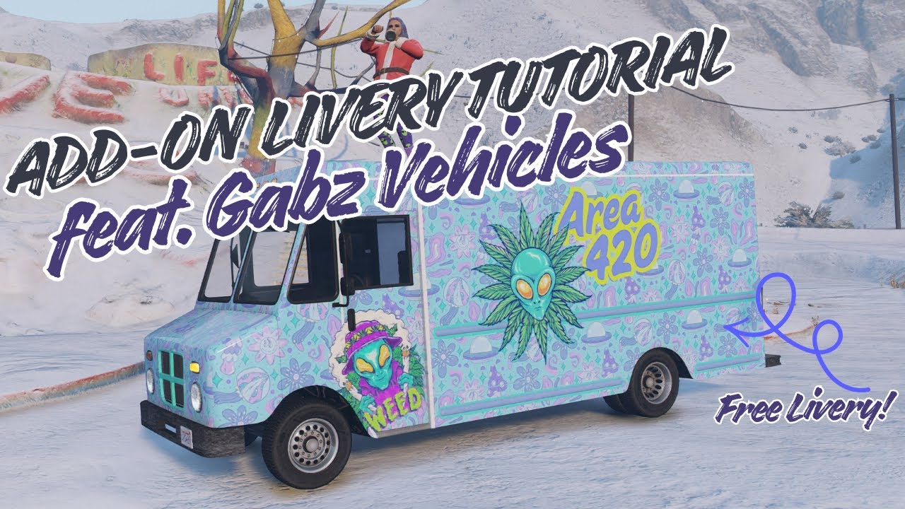 [FiveM] Add On Livery Tutorial Feat Gabz Vehicles - YouTube