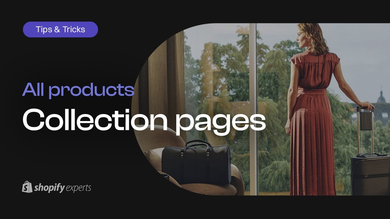 Shopify Tutorial: How to create an All Products Collection page (2022 ...