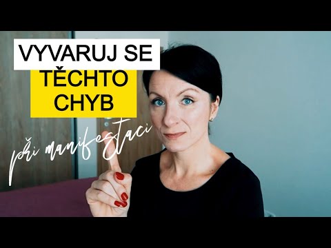 Zákon přitažlivosti - 5 věcí, které blokují manifestaci | TOHO SE VYVARUJTE