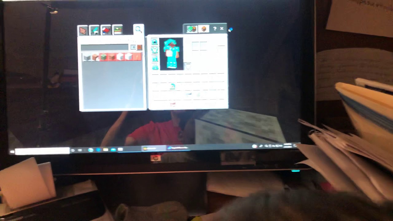 Mario plays Minecraft - YouTube