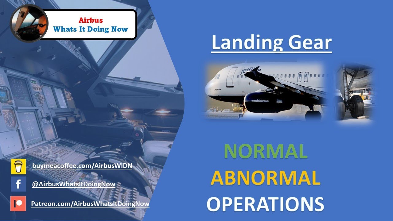 Landing Gear Normal, Abnormal Operations. Loss Of Braking - YouTube