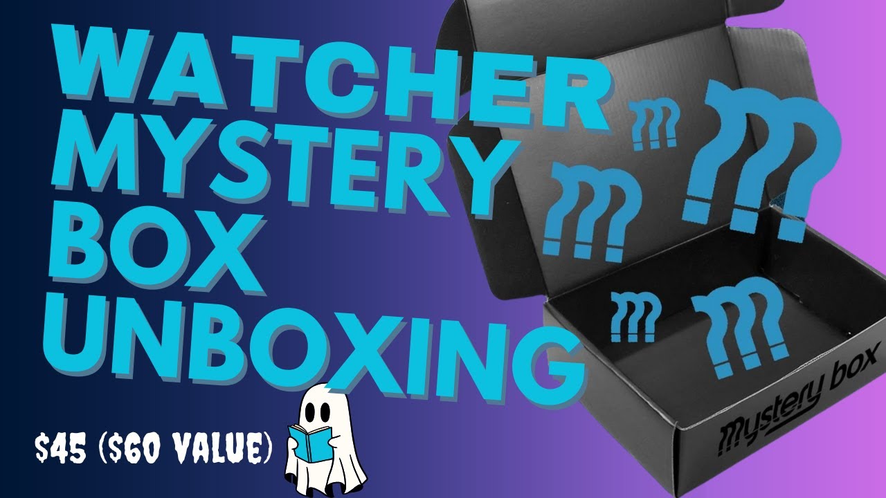 Watcher Merch Unboxing - Mystery Box - YouTube