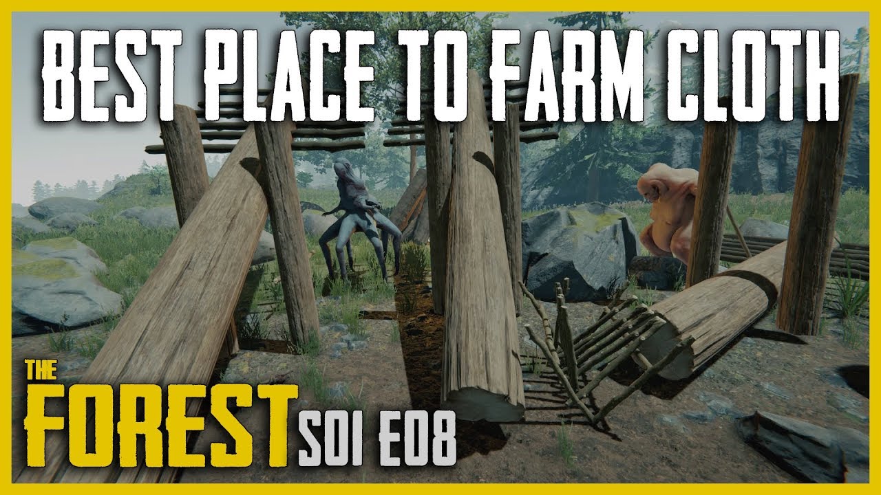 Is This The Best Cloth Farm | The Forest Gameplay | S01 E08 - YouTube