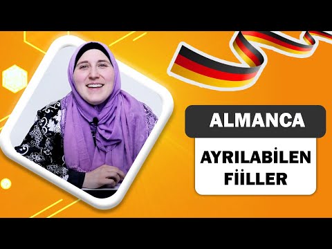 ALMANCA DERSİ - A1/13 AYRILABİLEN FİİLLER(TRENNBARE VERBEN)- Deutschkurs für Anfänger