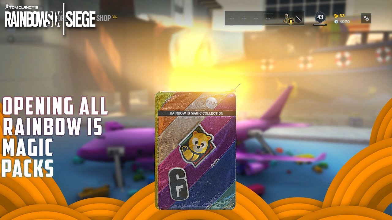 Opening All "Rainbow Is Magic" Packs | Rainbow Six Siege - YouTube