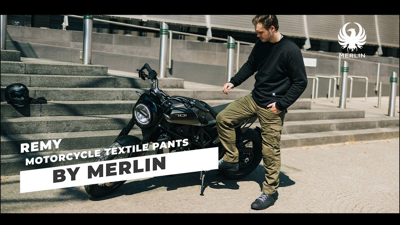 Merlin Remy Motorcycle Textile Pants - YouTube