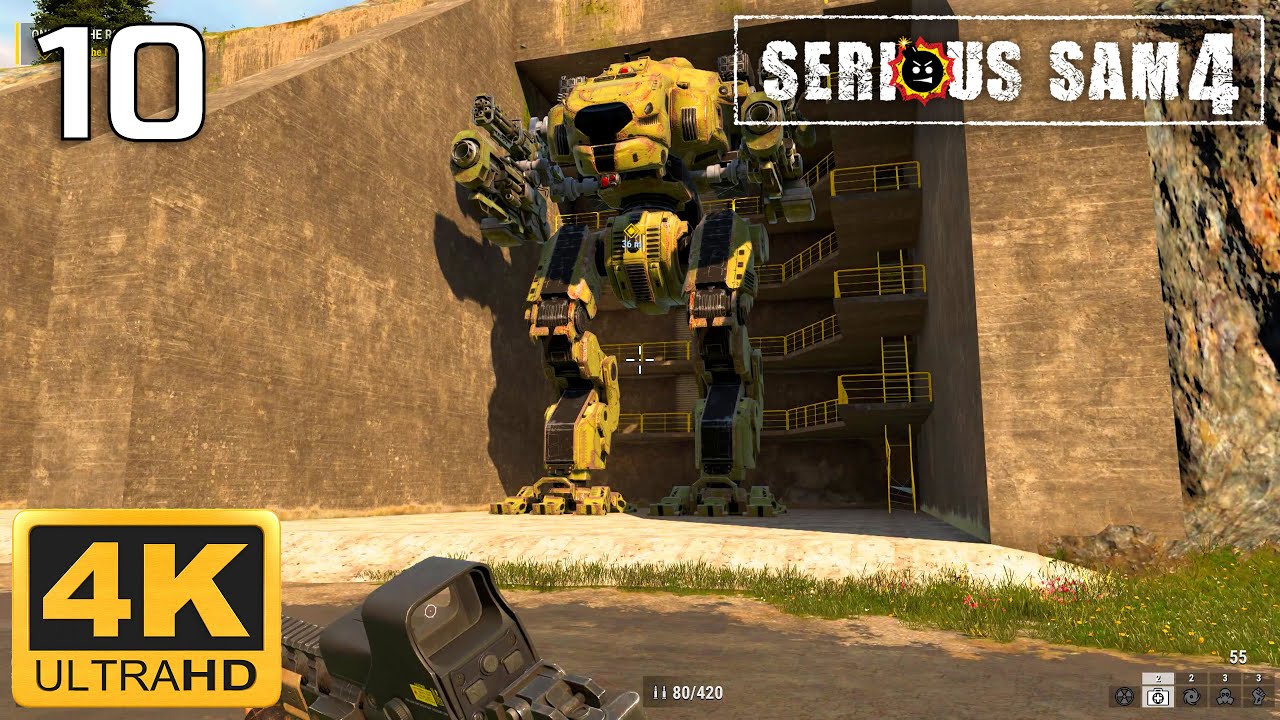 Serious Sam 4 - Chapter 10: One for the Road - 4K 60FPS - YouTube