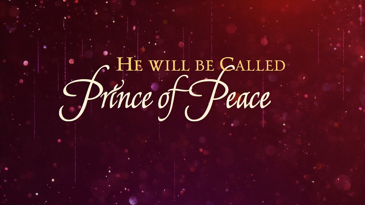 "The Prophets Speak of a Savior: Prince of Peace" - Rev. Kim Robles ...