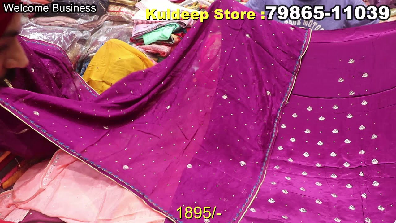 Lucknow handwork suits collection by Kuldeep store in Nominal range ...