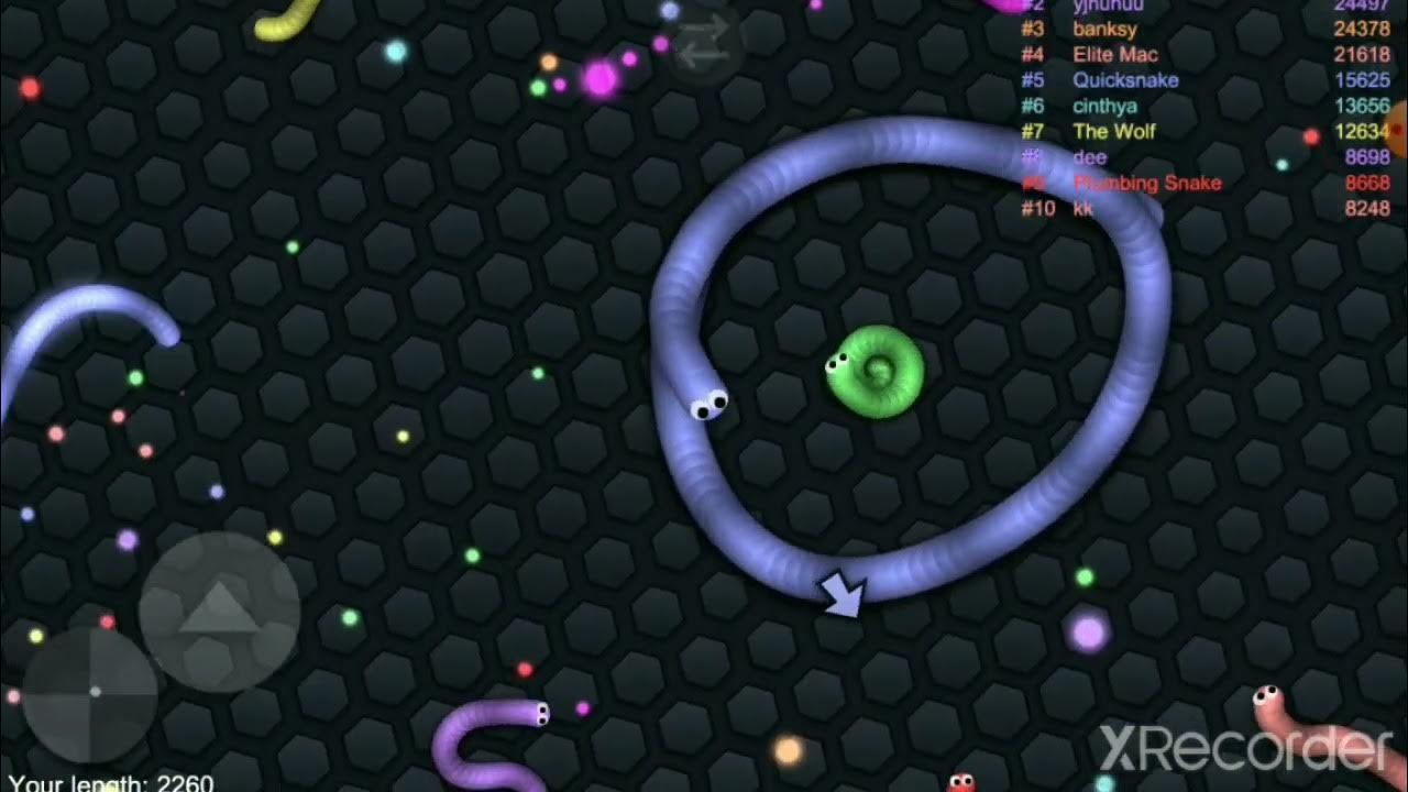 tips and tricks ror beginers slither.io (mobileplayersonly) - YouTube