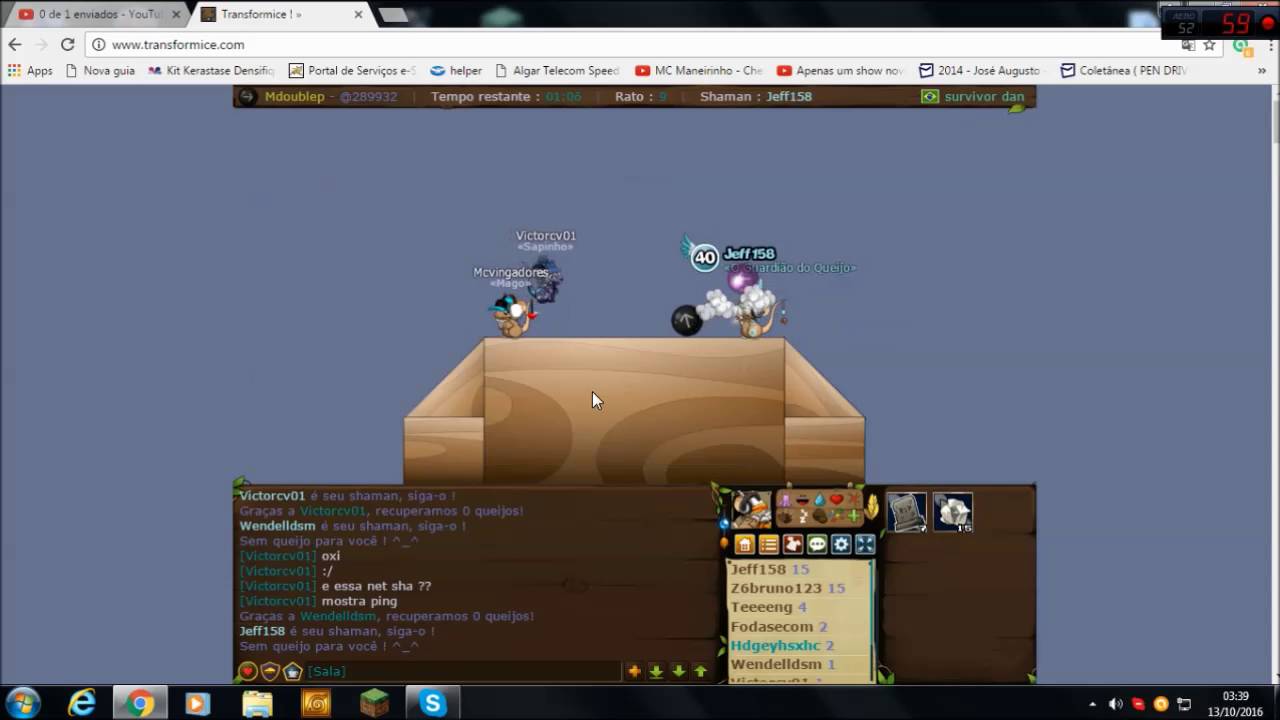 jogando transformice FT MURILO - YouTube