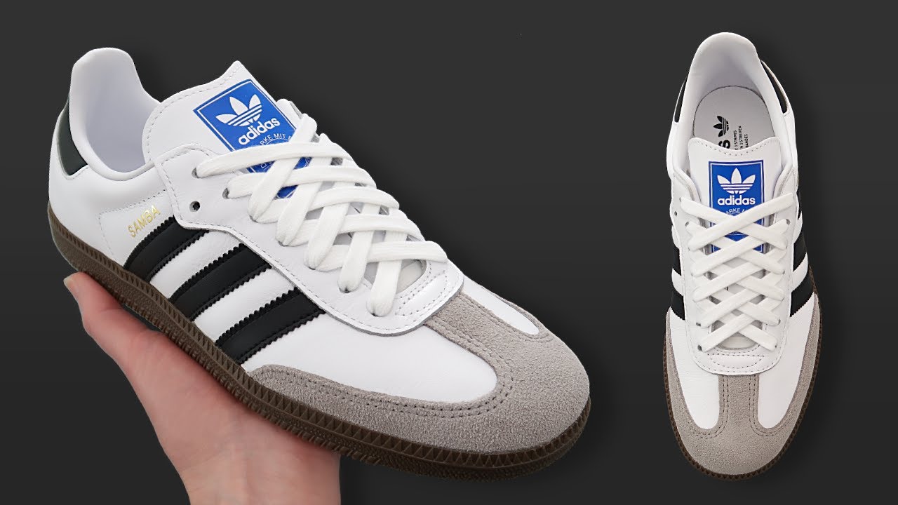 HOW TO DIAMOND LACE ADIDAS SAMBA (BEST WAY!) - YouTube