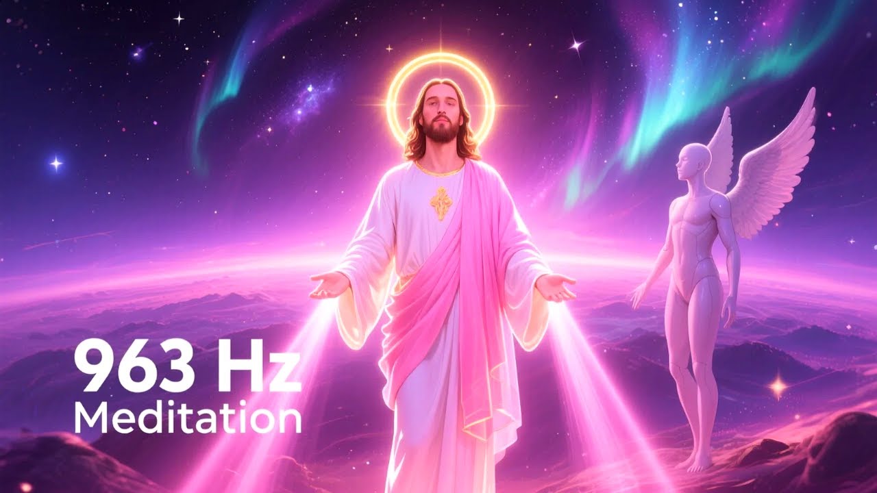 963 Hz God Frequency Awakening Divine Healing by Arcturial | Christ ...