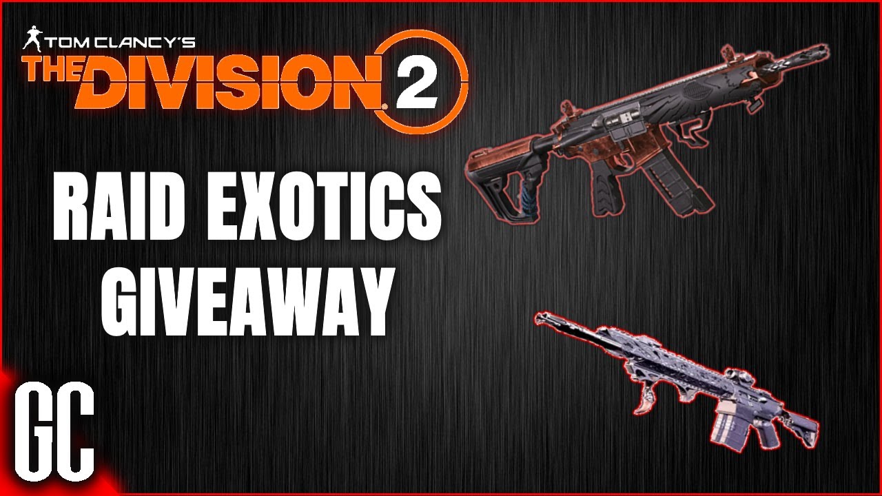 THE DIVISION 2 - EAGLE BEARER / RAVENOUS GIVEAWAY! | ALL THREE ...