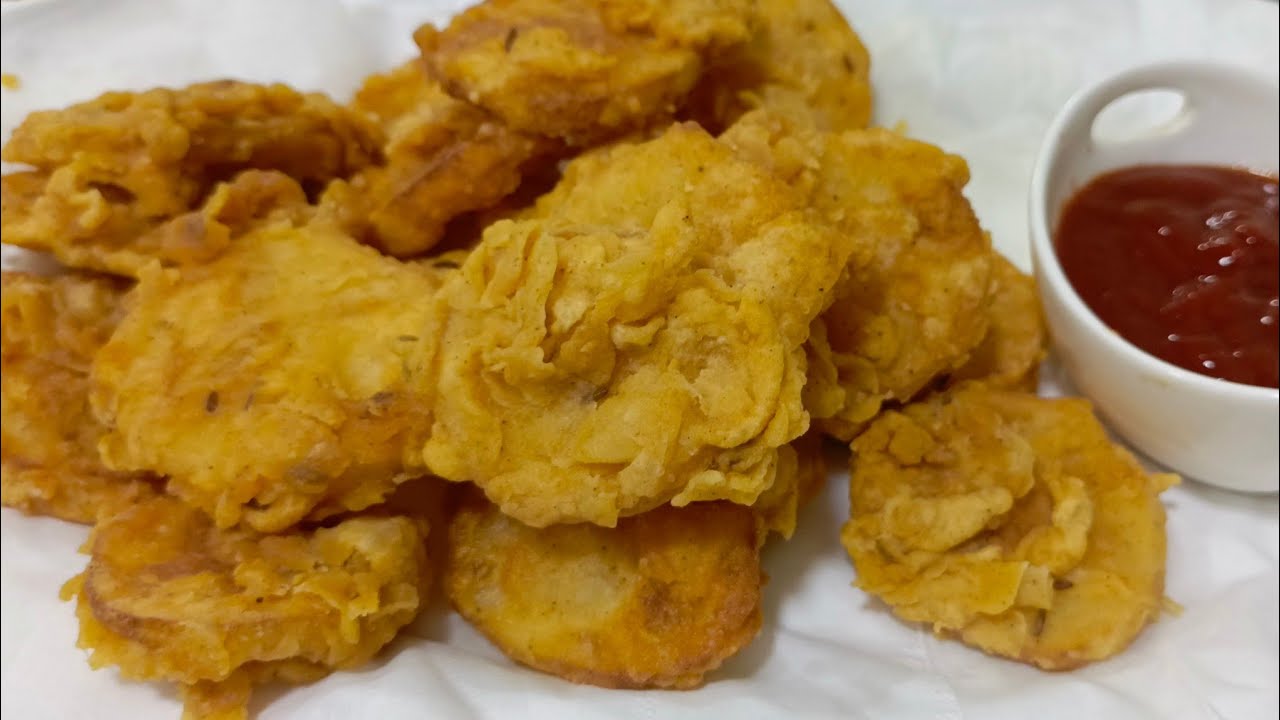 Crispy crunchy zinger chips delicious potato instant recipe - YouTube