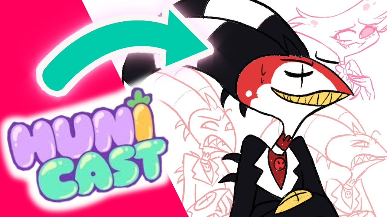 💕 WATCH ME WORK On My HuniCast Animatic // ProCreate Timelapse Pt.10 # ...