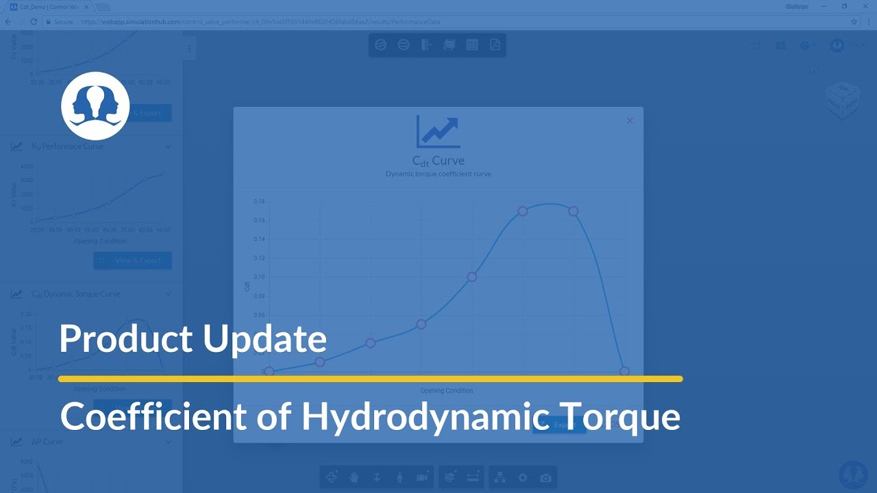 Coefficient of Hydrodynamic Torque : Part I - simulationHub Control ...