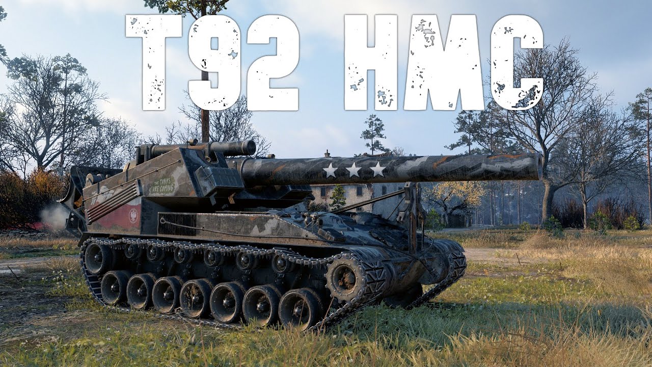 World of Tanks T92 HMC - Relaxed Playstyle, Surprising Outcome. - YouTube
