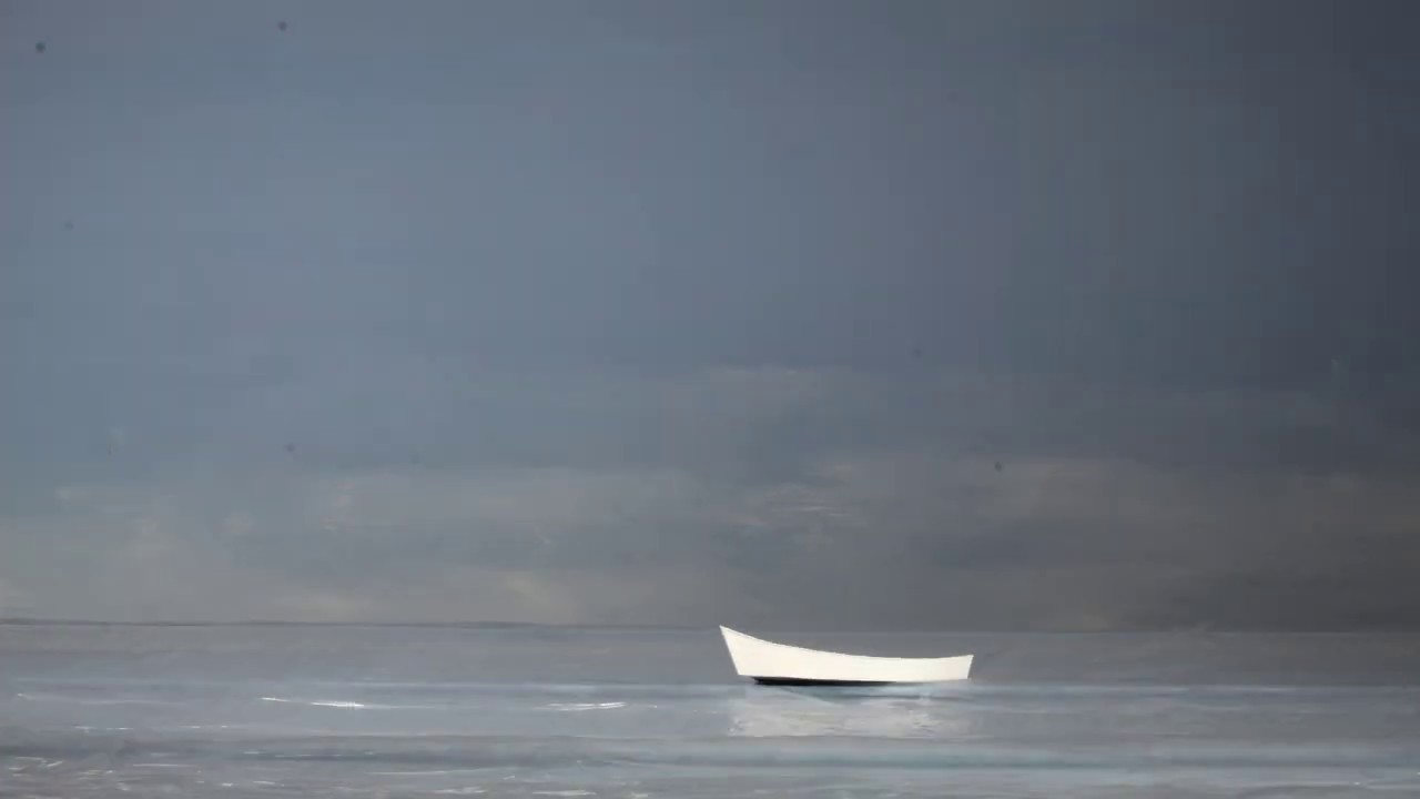 Rowboat and Water Animation Test2 - YouTube