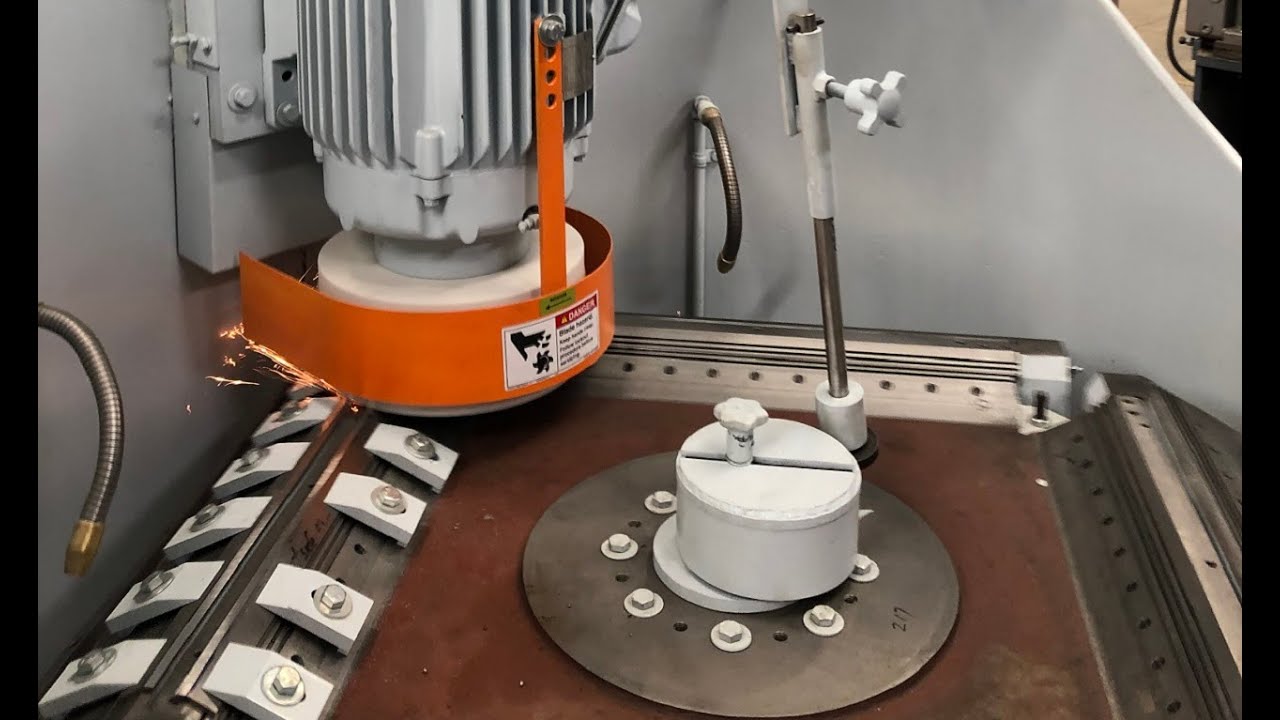 Newman G-280 Rotary Knife Grinder - YouTube