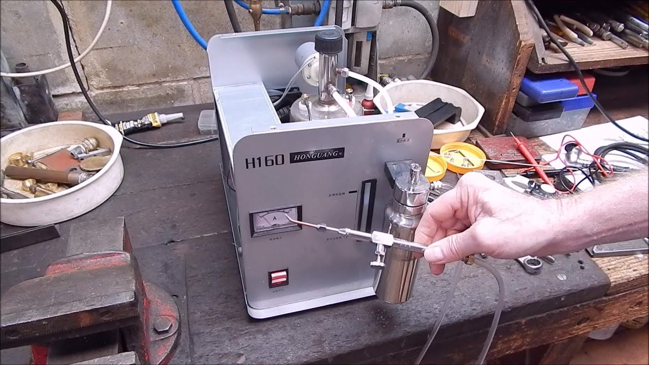 What's inside a H160 high temperature flame torch Oxy Hydrogen gas ...