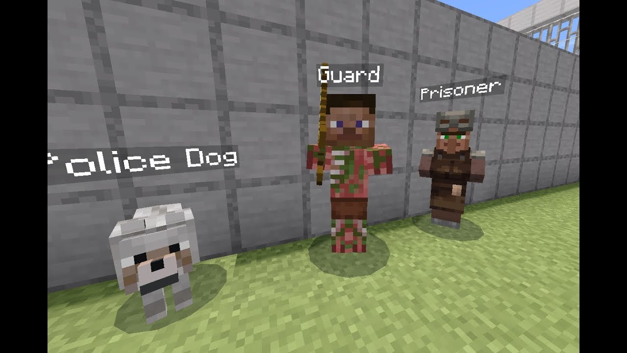 Minecraft: Prison Break Map - YouTube