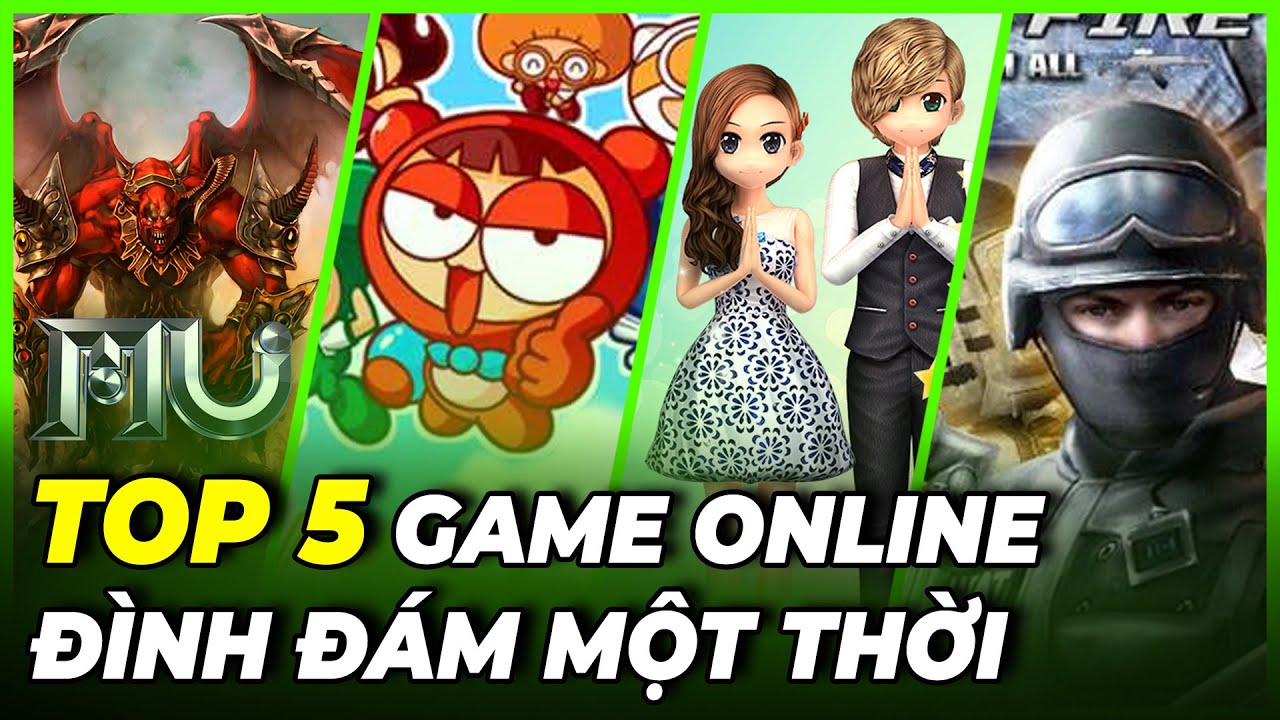 Top 5 game thời 9x - Đi net ngày xưa chơi gì? | MT2T - YouTube