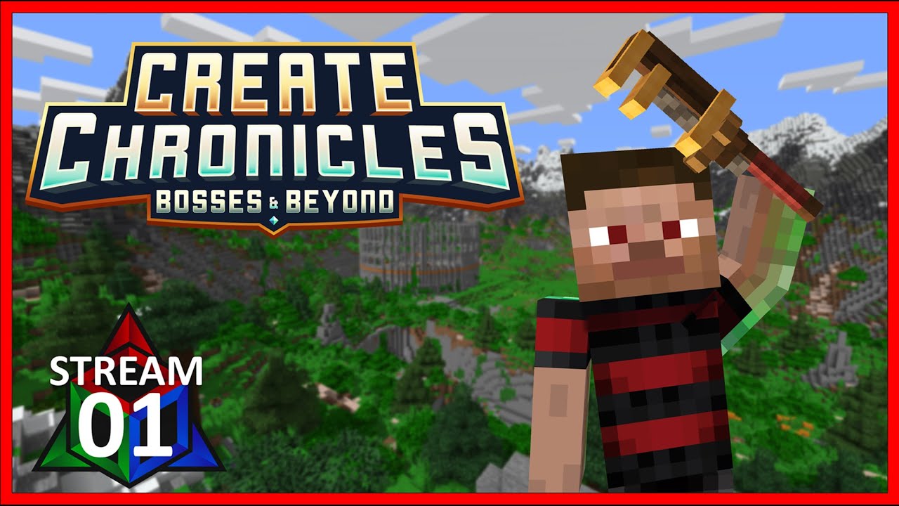 This Minecraft Modpack is CRAZY!!! Create Chronicles: Bosses and Beyond - Day 1 Stream VOD - YouTube