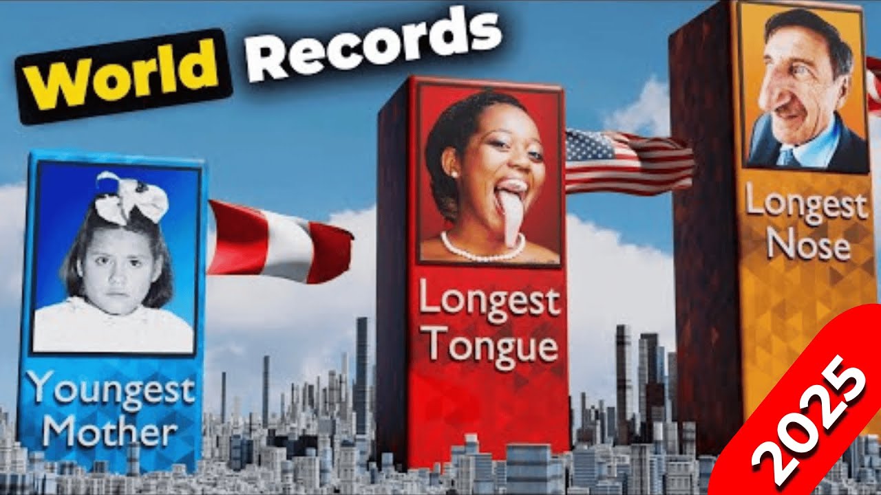 Human World Records From Different Countries | People Guinness Records ...