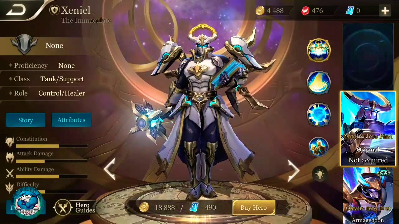 Arena Of Valor : Support Heroes Info - YouTube