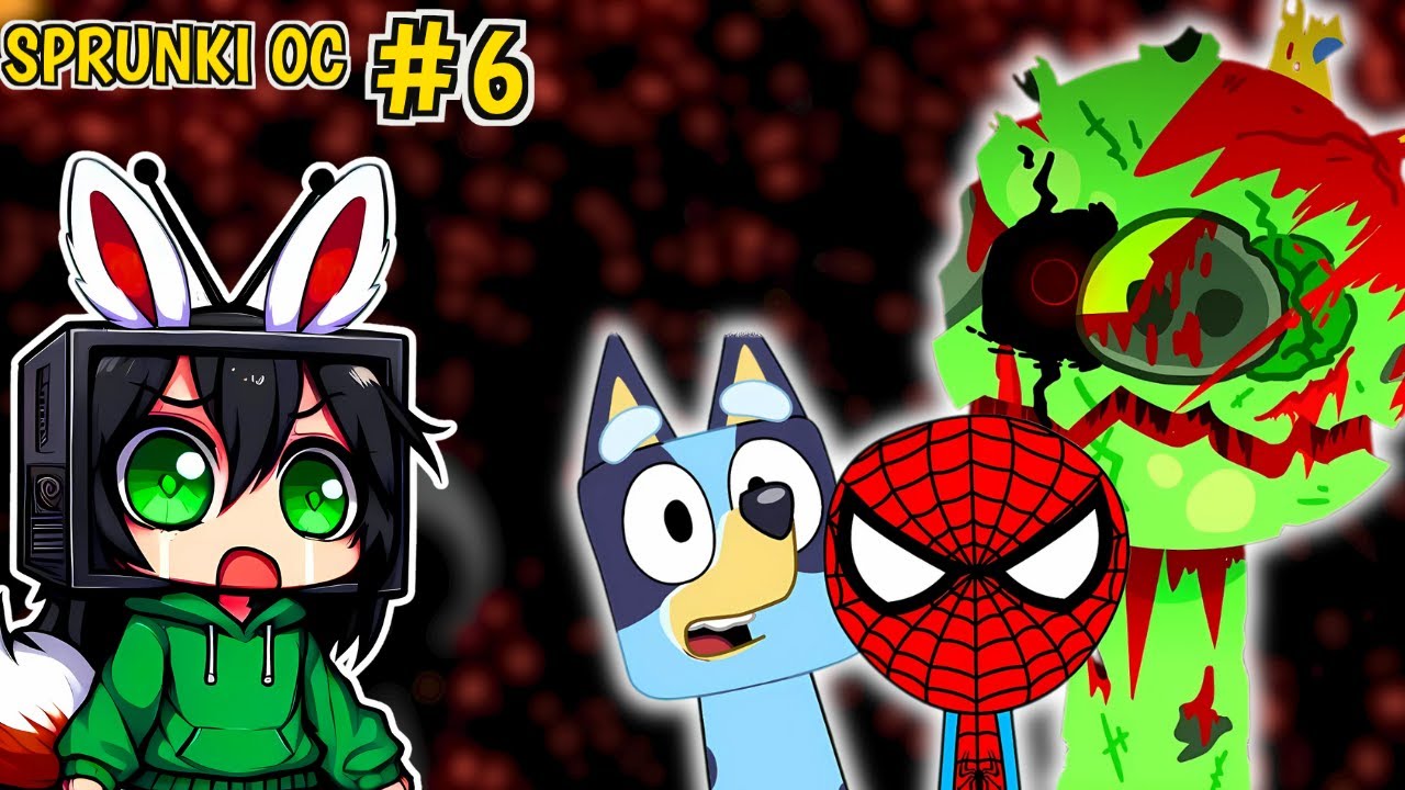 ENCONTRE a los NUEVOS SPRUNKIS OC #6 😱 | Spiderman & Blue |sameekg ...