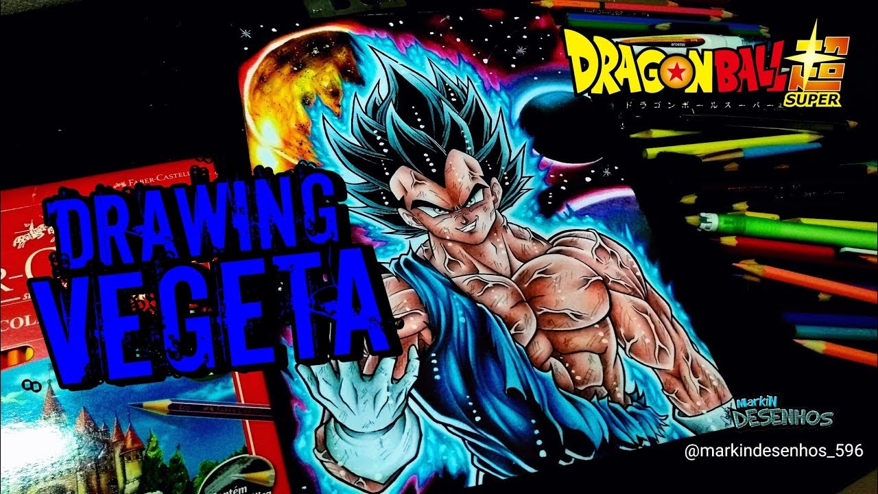 Speed Drawing Vegeta Ultra Instinct (Migatte no Gokui/ Instinto ...