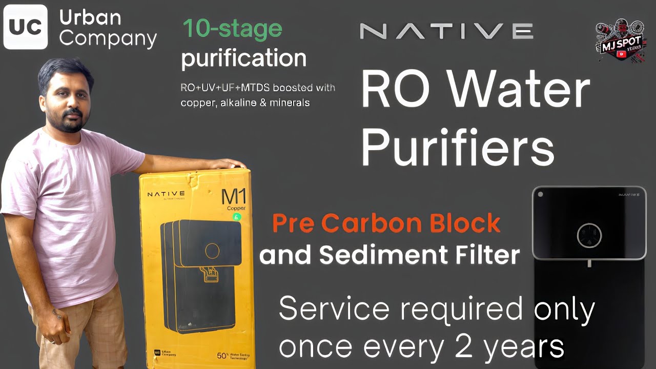 🔥 Urban Company Native M1 Copper Water Purifier – Honest Review! 🔥 ...