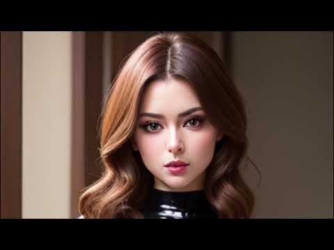 【AI art | Milf】 Black leather full length bodysuit 【French Mature Woman】 - YouTube