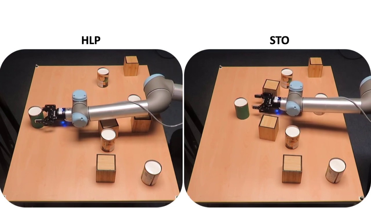 Learning Manipulation Planning from Human Demonstrations in VR - YouTube