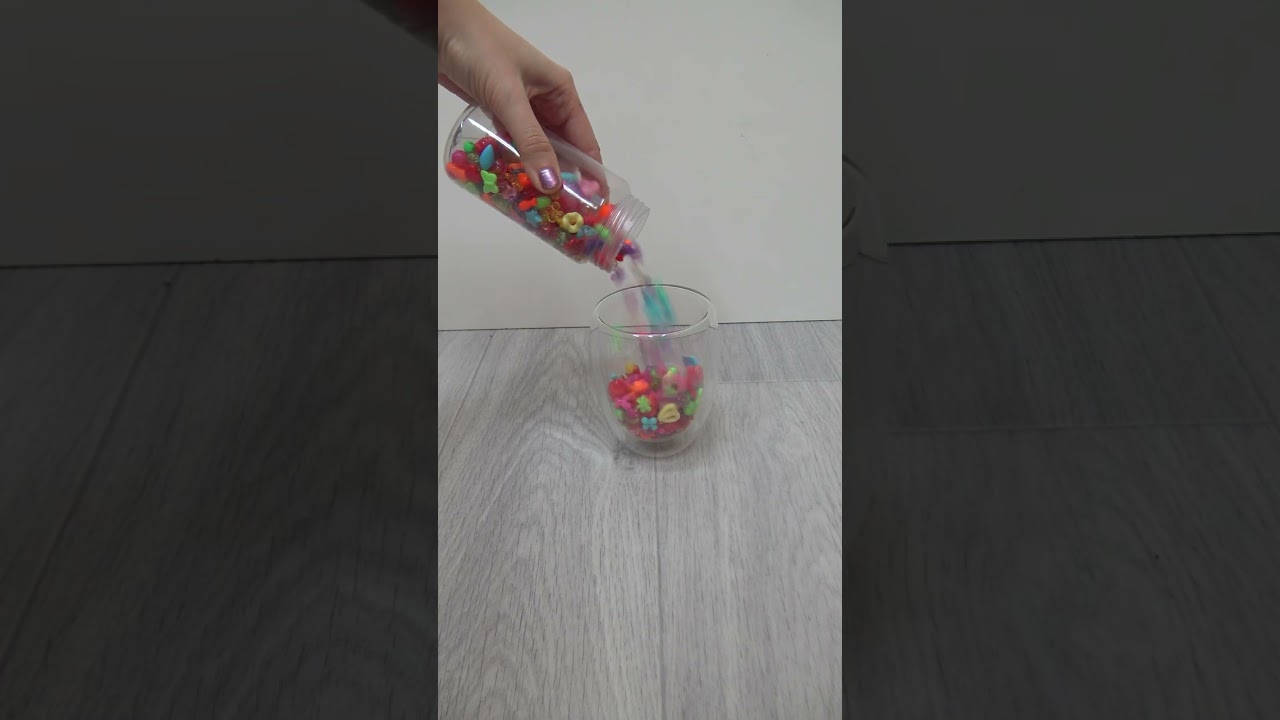 Satisfying Beads Falling - YouTube