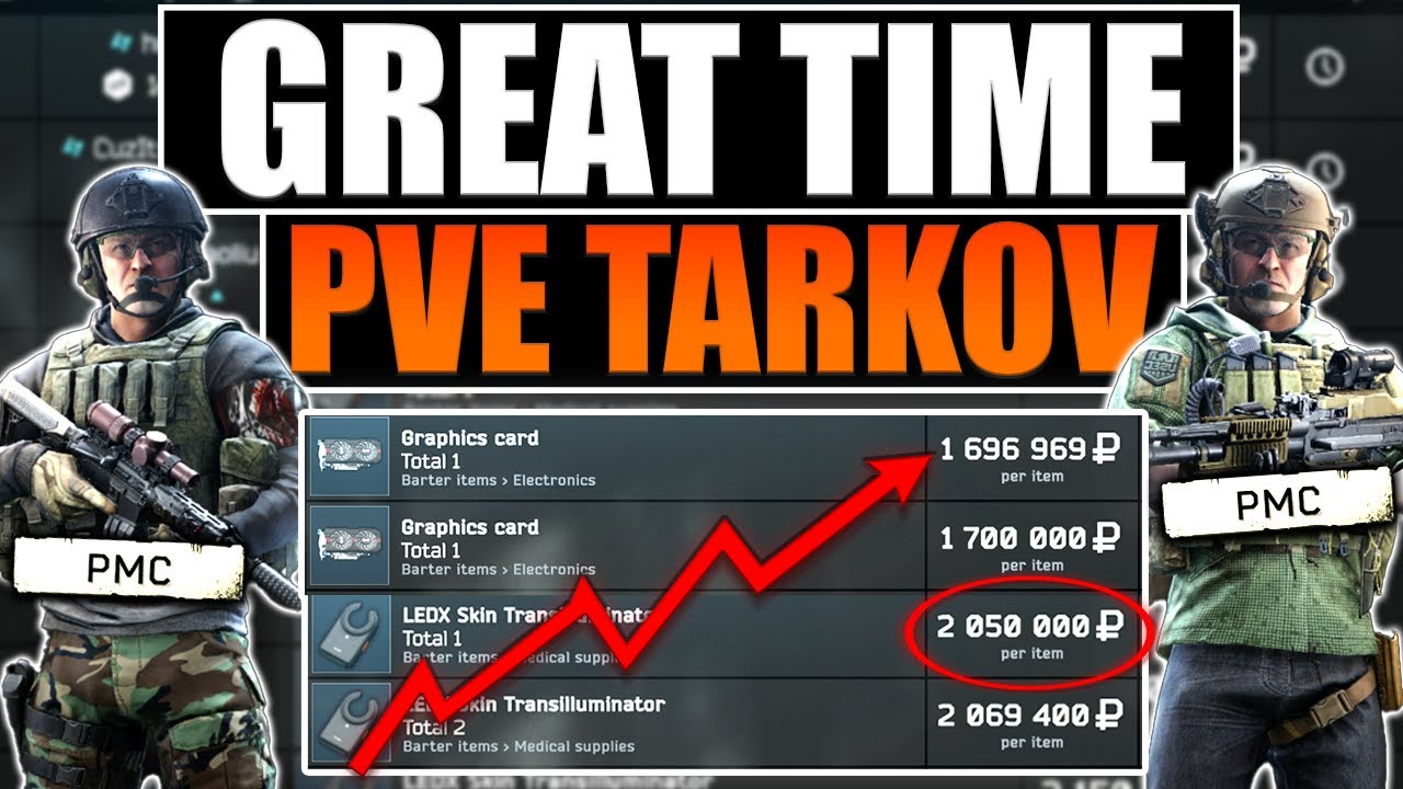 PVE TARKOV IS GREAT RIGHT NOW! Escape From Tarkov PVE - YouTube
