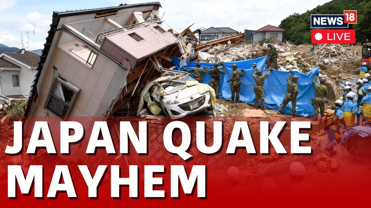 Japan Earthquake 2024 Live | Japan: Unbelievable Earthquake Visuals ...