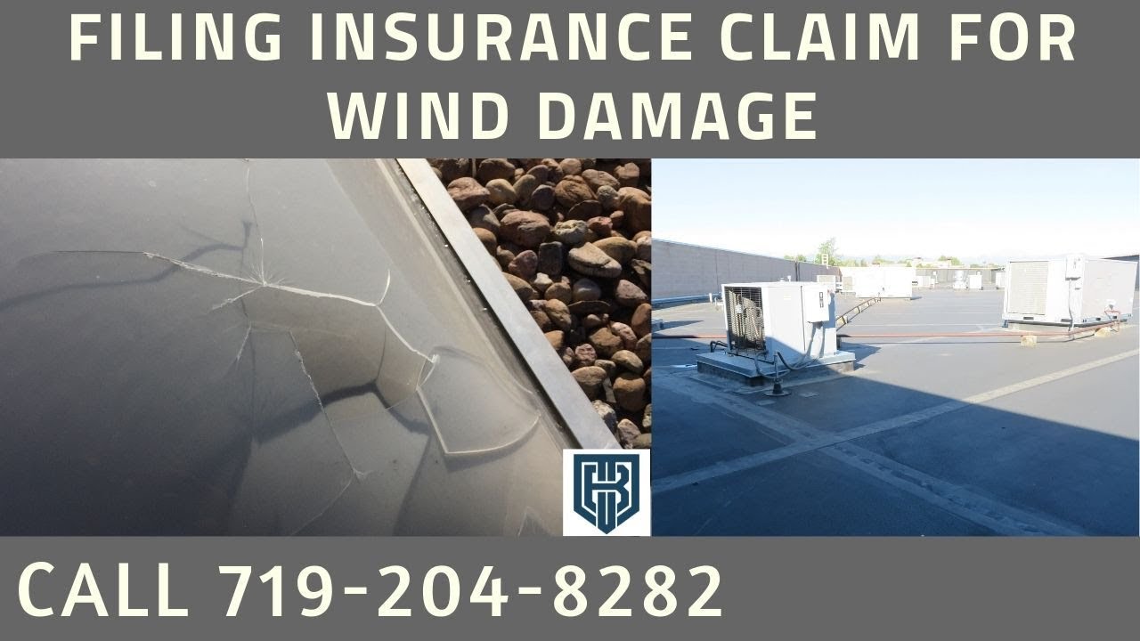 Wind Damage Insurance Claim Help Colorado Springs, Colorado - YouTube