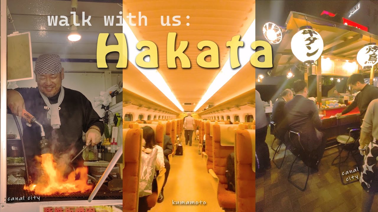 Bye Kumamoto! | Shinkansen Adventures & Yatai Delights in Hakata | Day 4 Finale - Ep 8 [2023] 🚄 ...