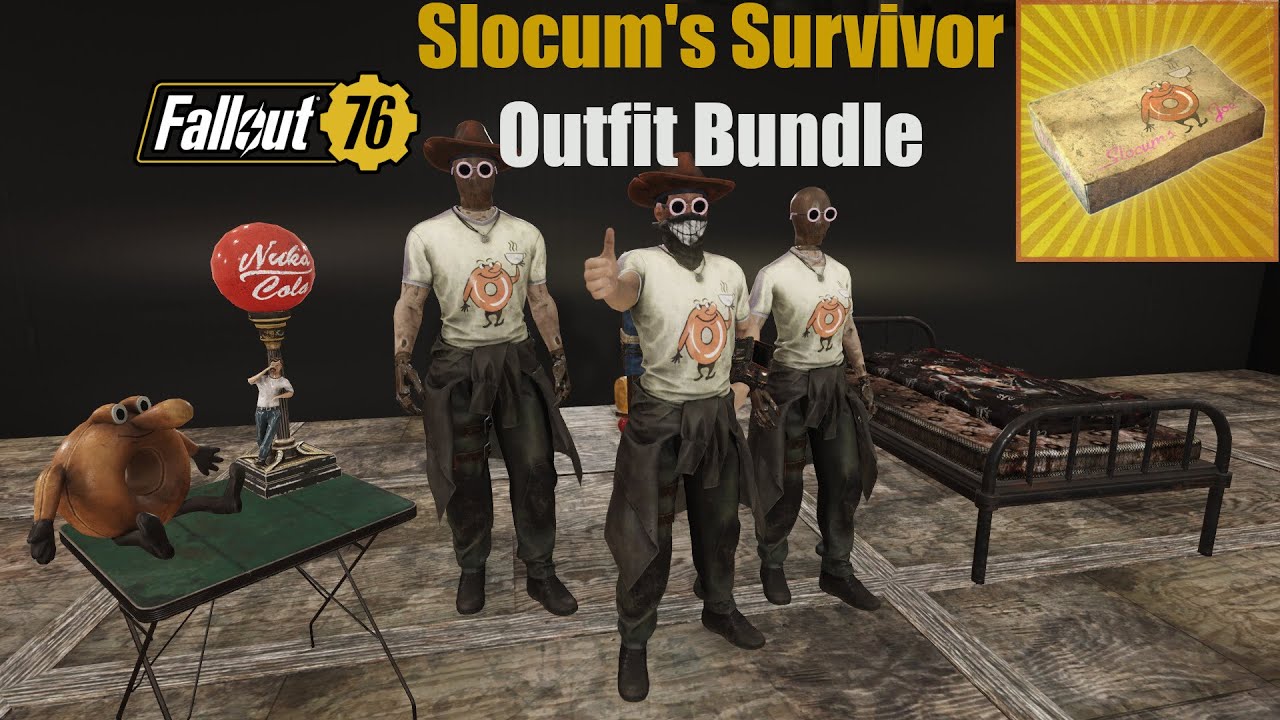 Slocum's Survivor Outfit Bundle - Fallout 76 Showcase - YouTube