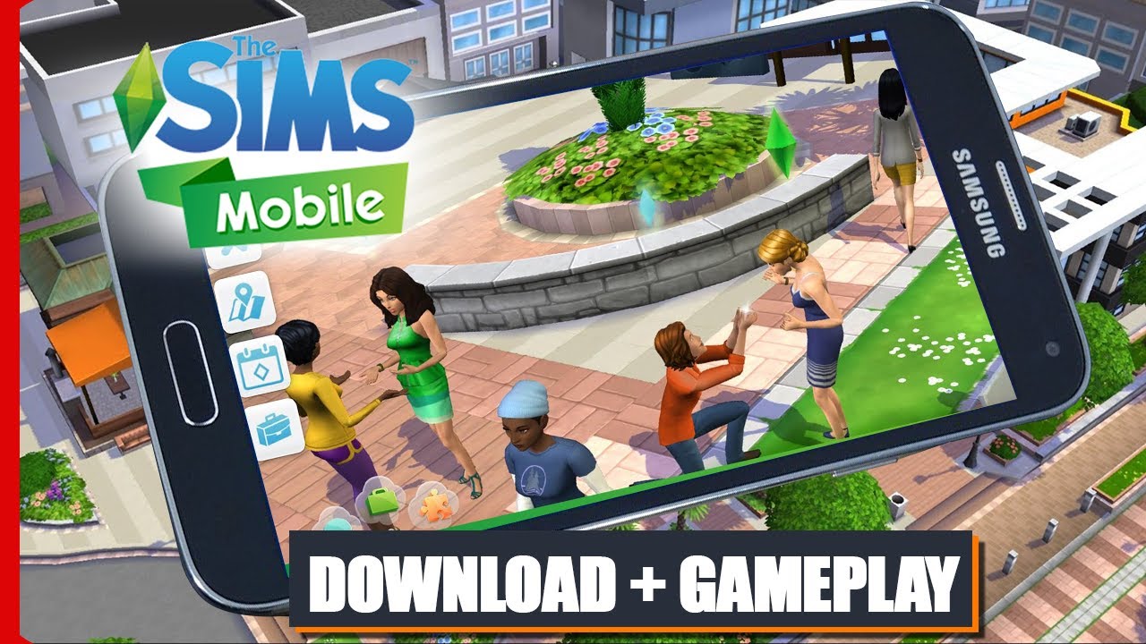 THE SIMS MOBILE PARA ANDROID - PRIMEIRAS IMPRESSÕES - YouTube