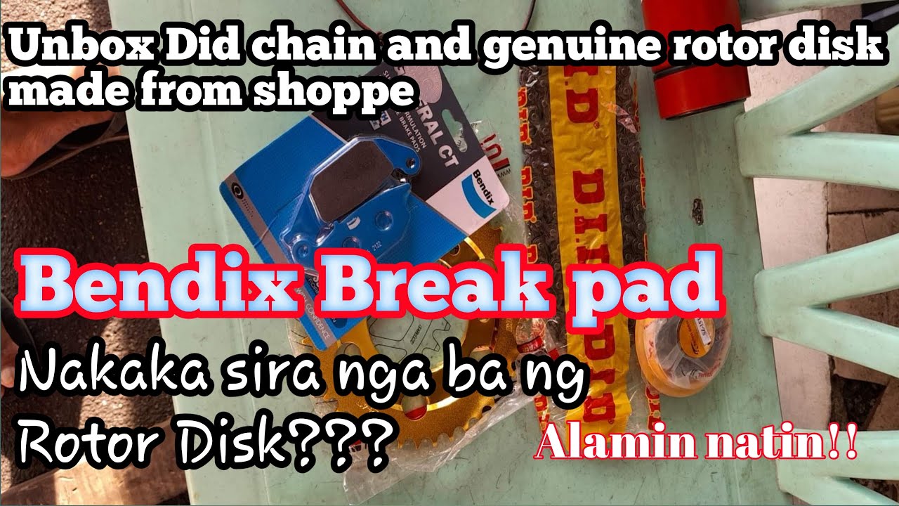 Bendix break pad. Nakakasira nga ba ng ating rotor disk?. Alamin natin ...