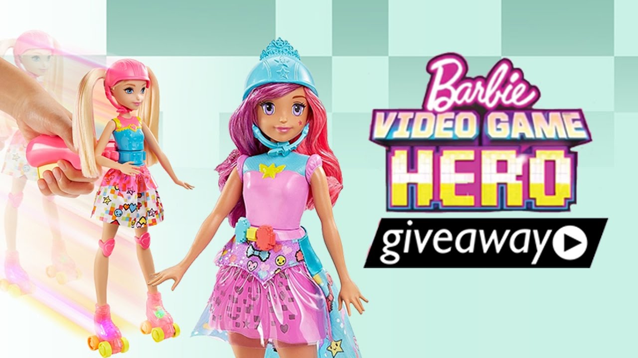 Win Barbie Video Game Hero Dolls and $100 Toys "R" Us Gift Card! - YouTube