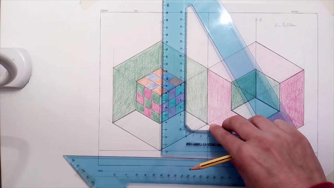 Composizione di cubi - YouTube