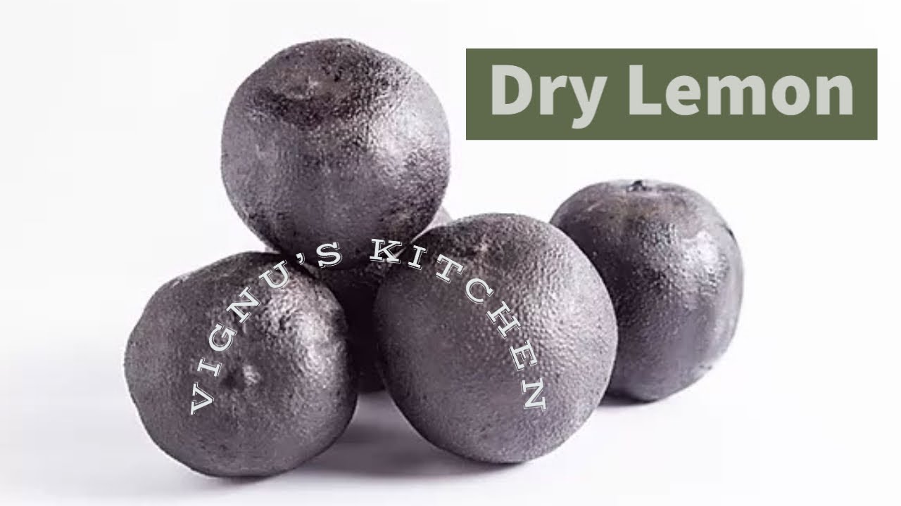 Black Dried Lime | How to make black dried lemon at home no oven ...