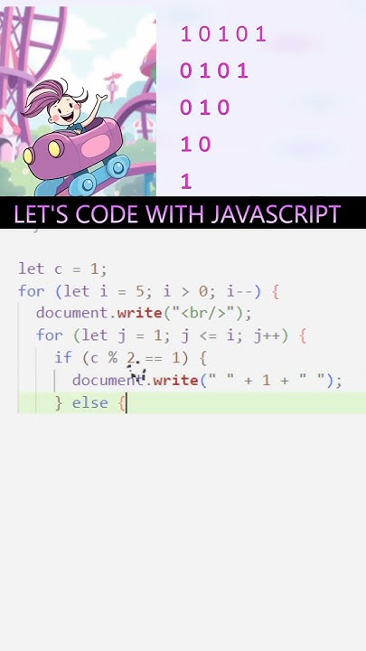 Number pattern program in javascript | javascript tutorial for beginners #shorts#javascript# ...